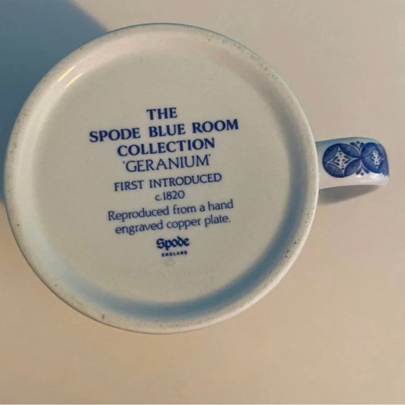 Spode | Dining | Spode Geranium Mug Blue Room Collection | Poshmark
